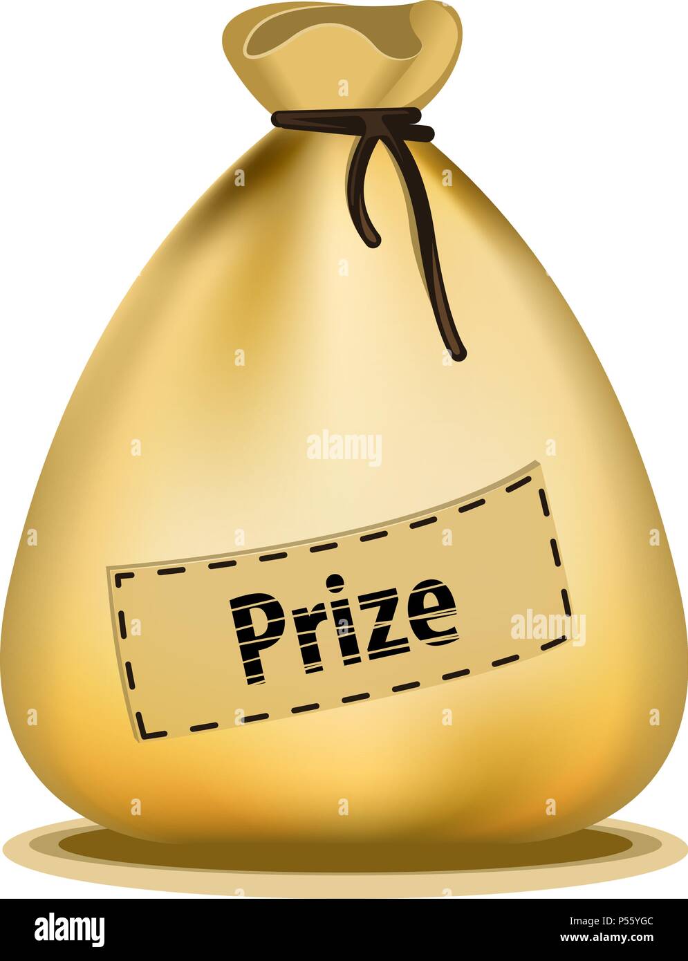Money bag with text Prize Stock Vector Image & Art - Alamy