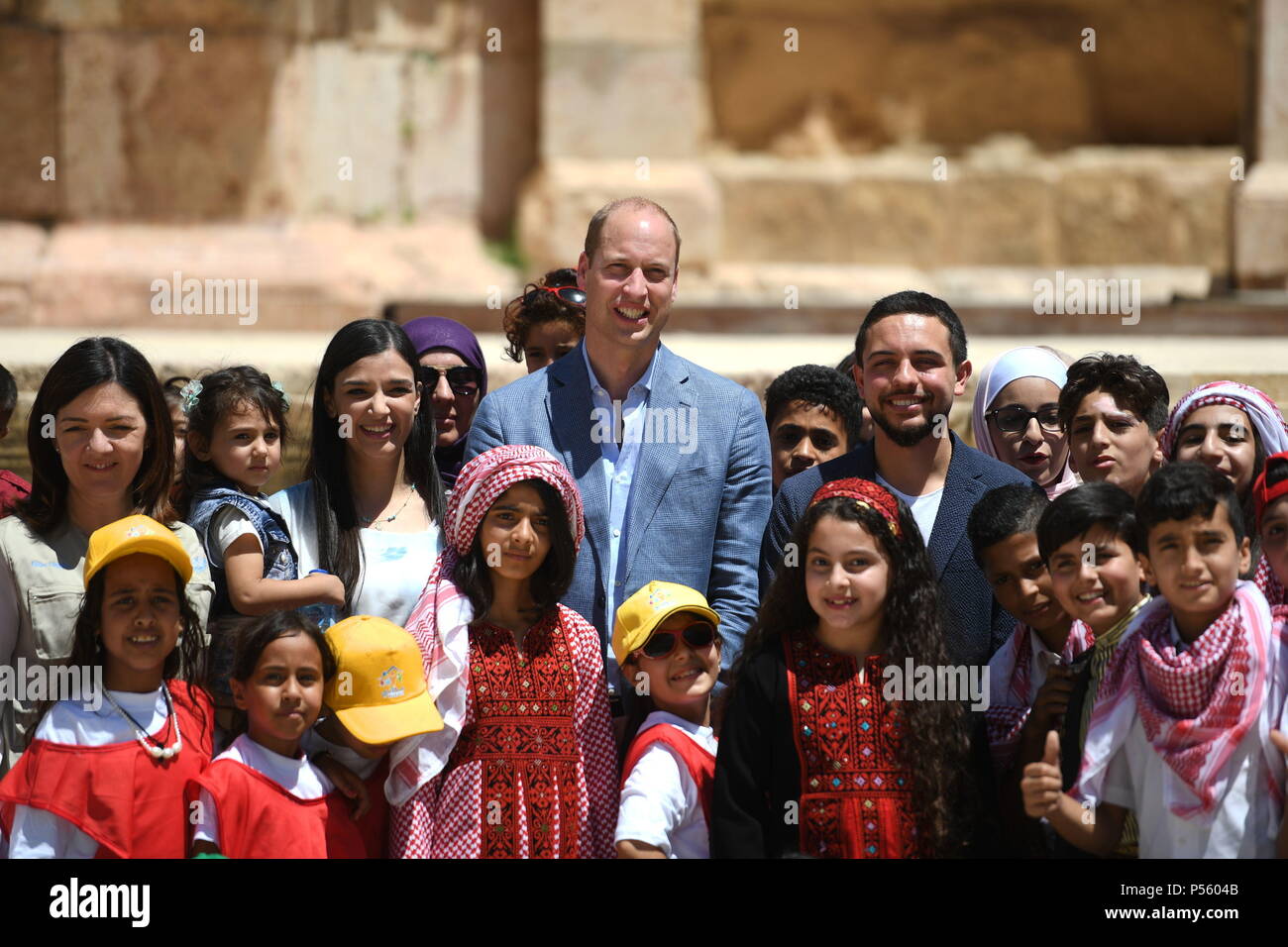 Crown prince of jordan hussein hi-res stock photography and images - Alamy