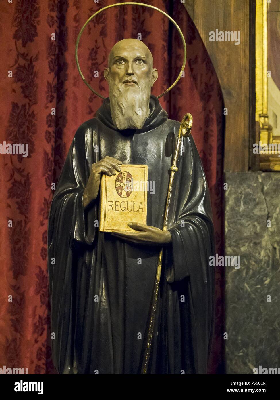 San Benito de Nursia Stock Photo - Alamy