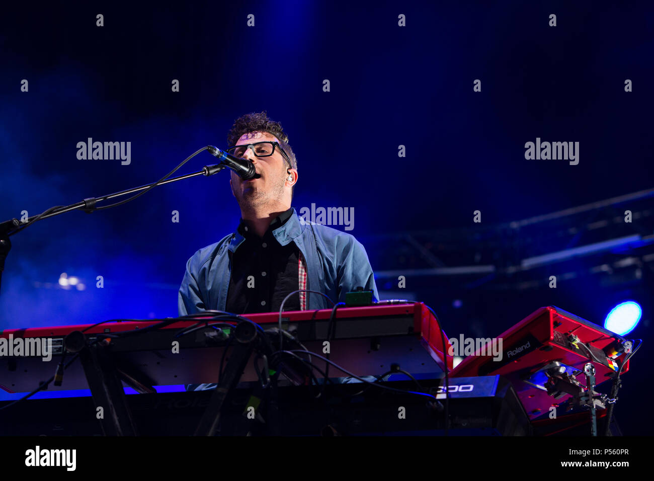 Arkells host The Rally in their hometown of Hamilton, Ontario Stock ...
