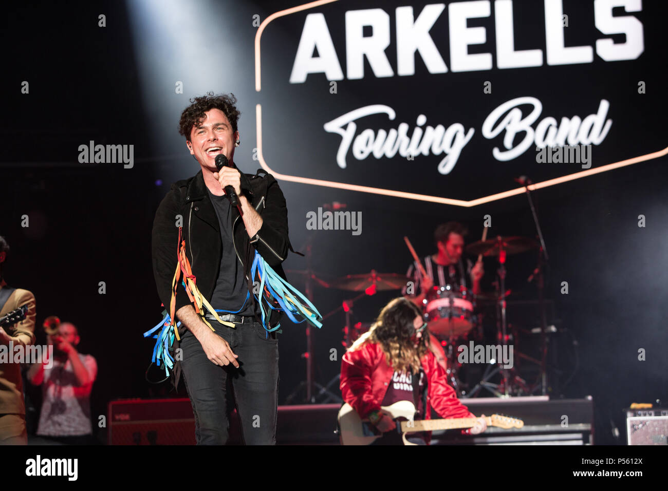Arkells host The Rally in their hometown of Hamilton, Ontario Stock ...