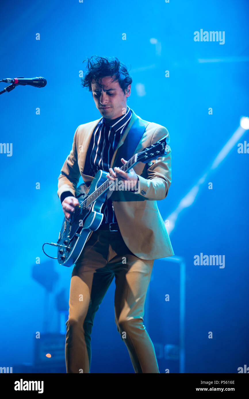 Arkells host The Rally in their hometown of Hamilton, Ontario Stock ...
