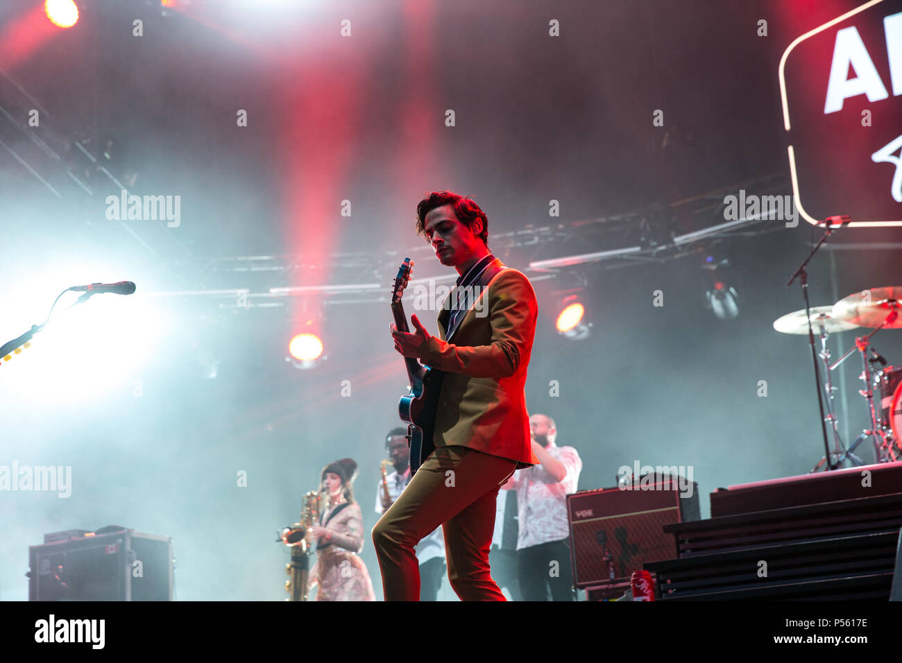 Arkells host The Rally in their hometown of Hamilton, Ontario Stock ...