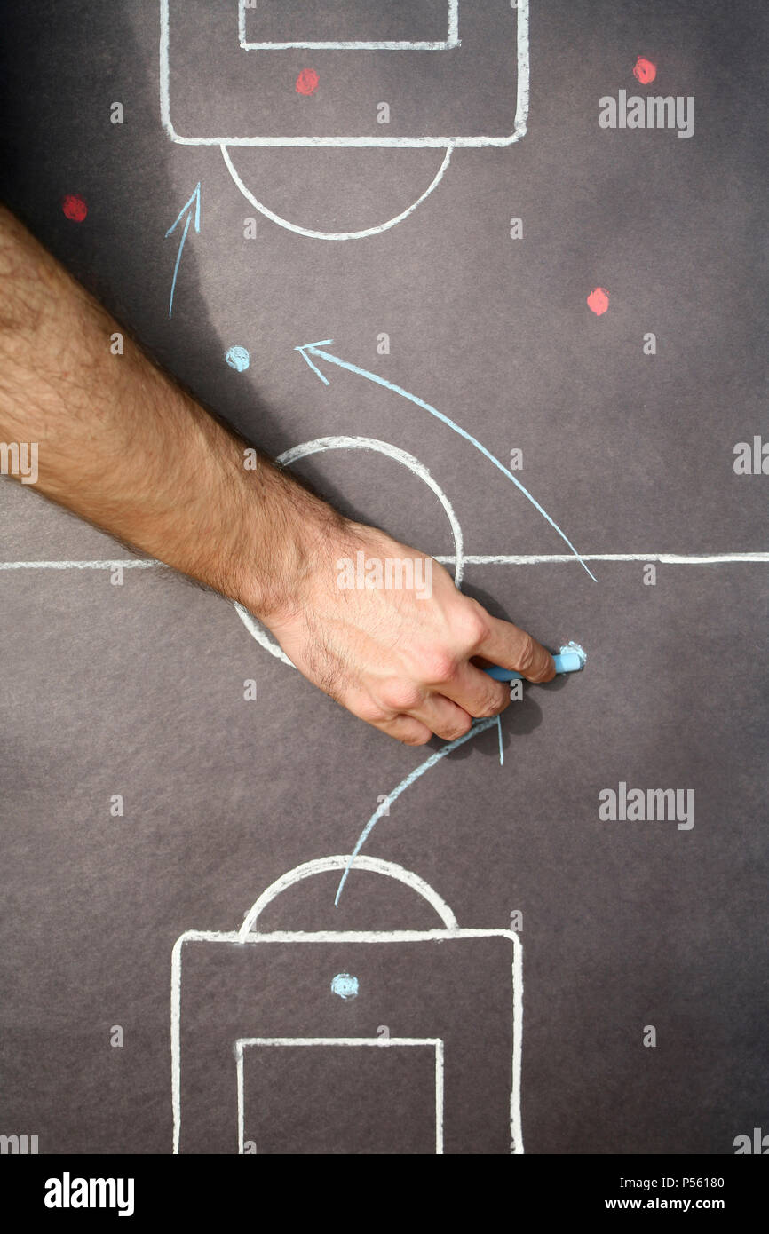 an image of tactic board Stock Photo - Alamy