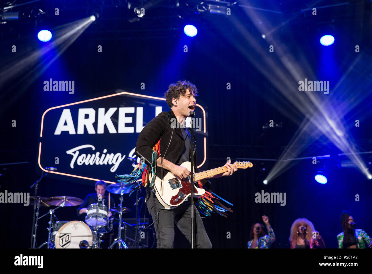 Arkells host The Rally in their hometown of Hamilton, Ontario Stock ...