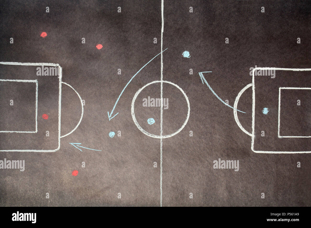 an image of tactic board Stock Photo - Alamy