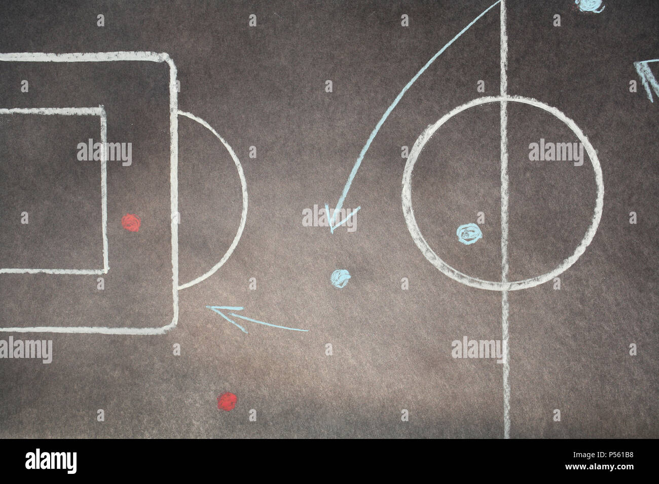 an image of tactic board Stock Photo - Alamy