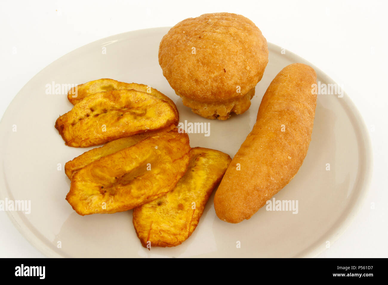 Traditional Caribbean cuisine dumplings Stock Photo - Alamy