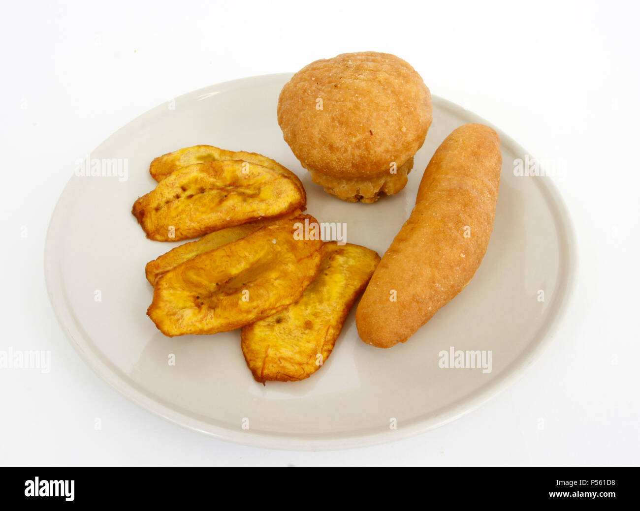 Traditional Caribbean cuisine dumplings Stock Photo - Alamy