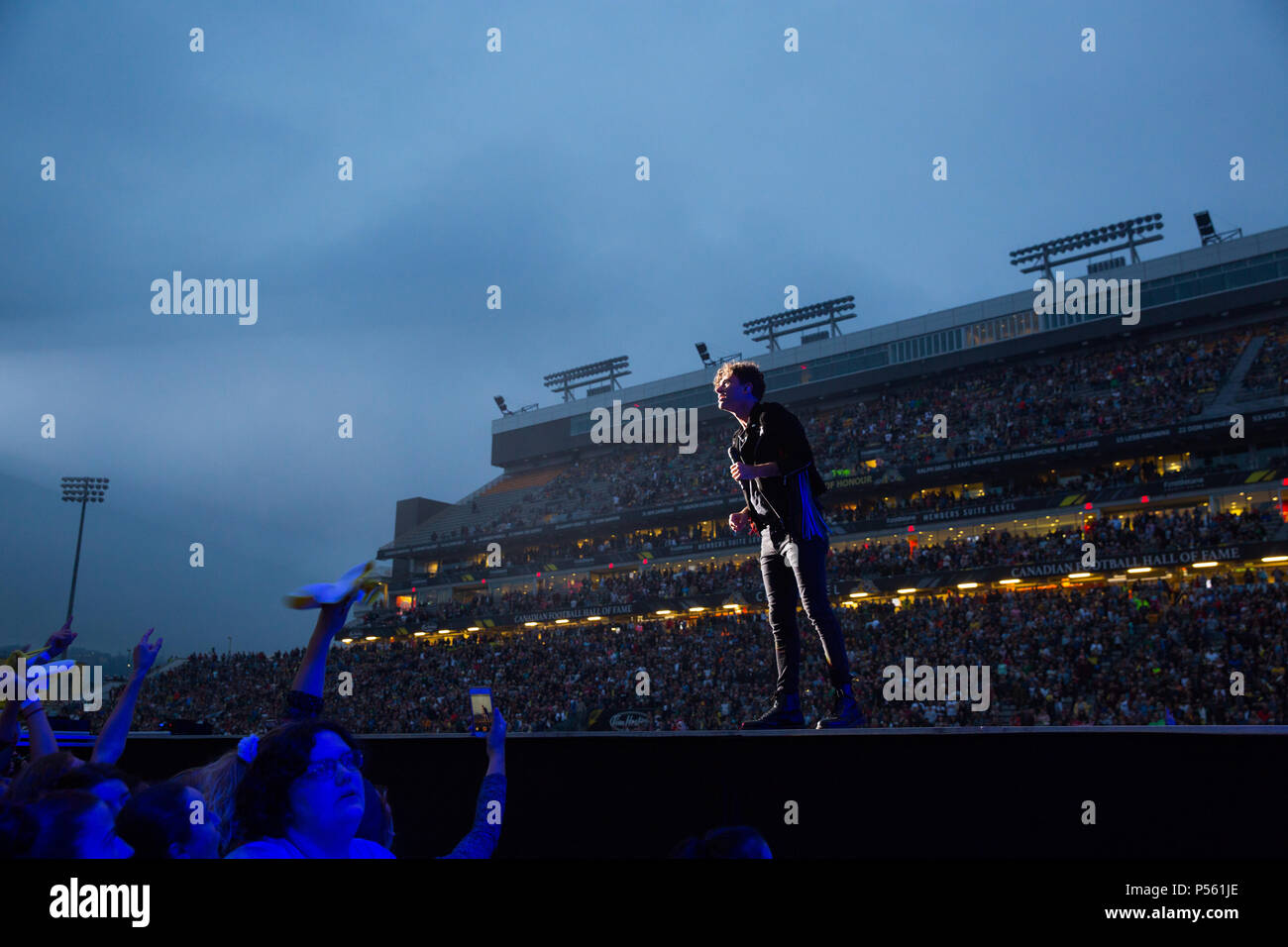 Arkells host The Rally in their hometown of Hamilton, Ontario Stock ...