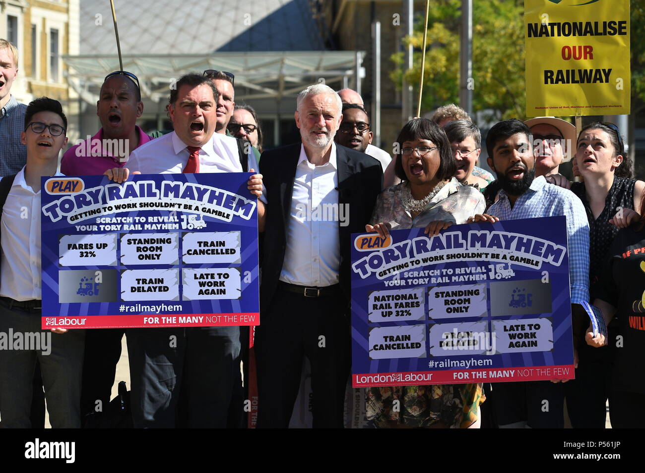 Manuel Cortes, general secretary of the TSSA union (left of centre ...