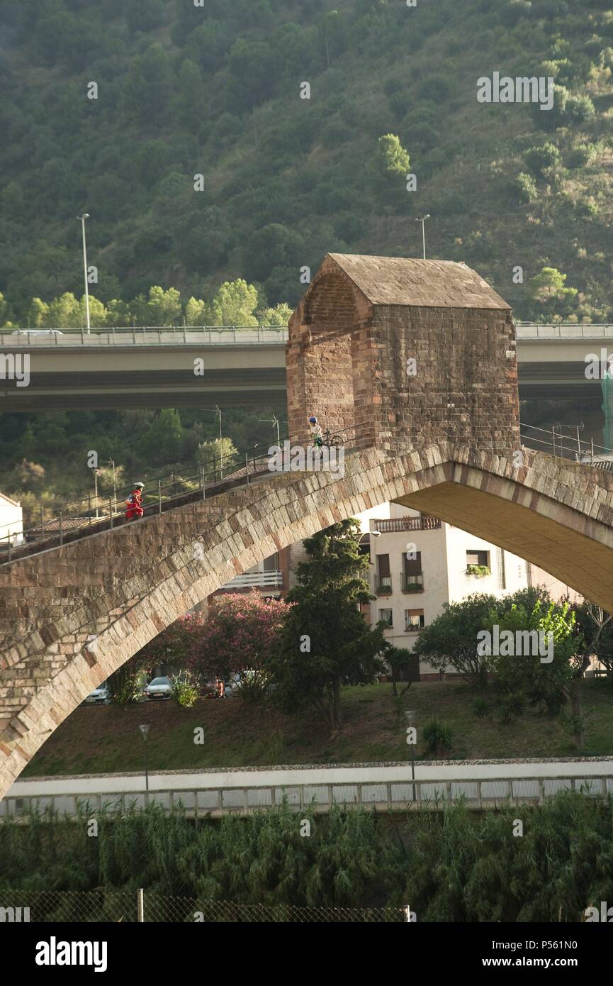 "Pont del Diable" , "Devil's Bridge" , is a reconstruction made ??in ...