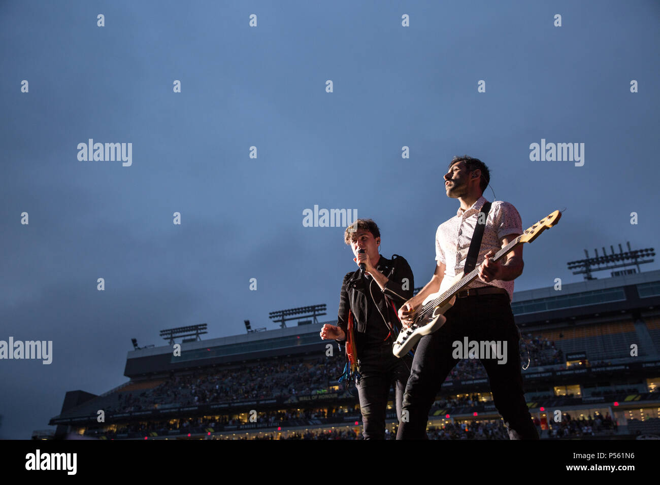 Arkells host The Rally in their hometown of Hamilton, Ontario Stock ...