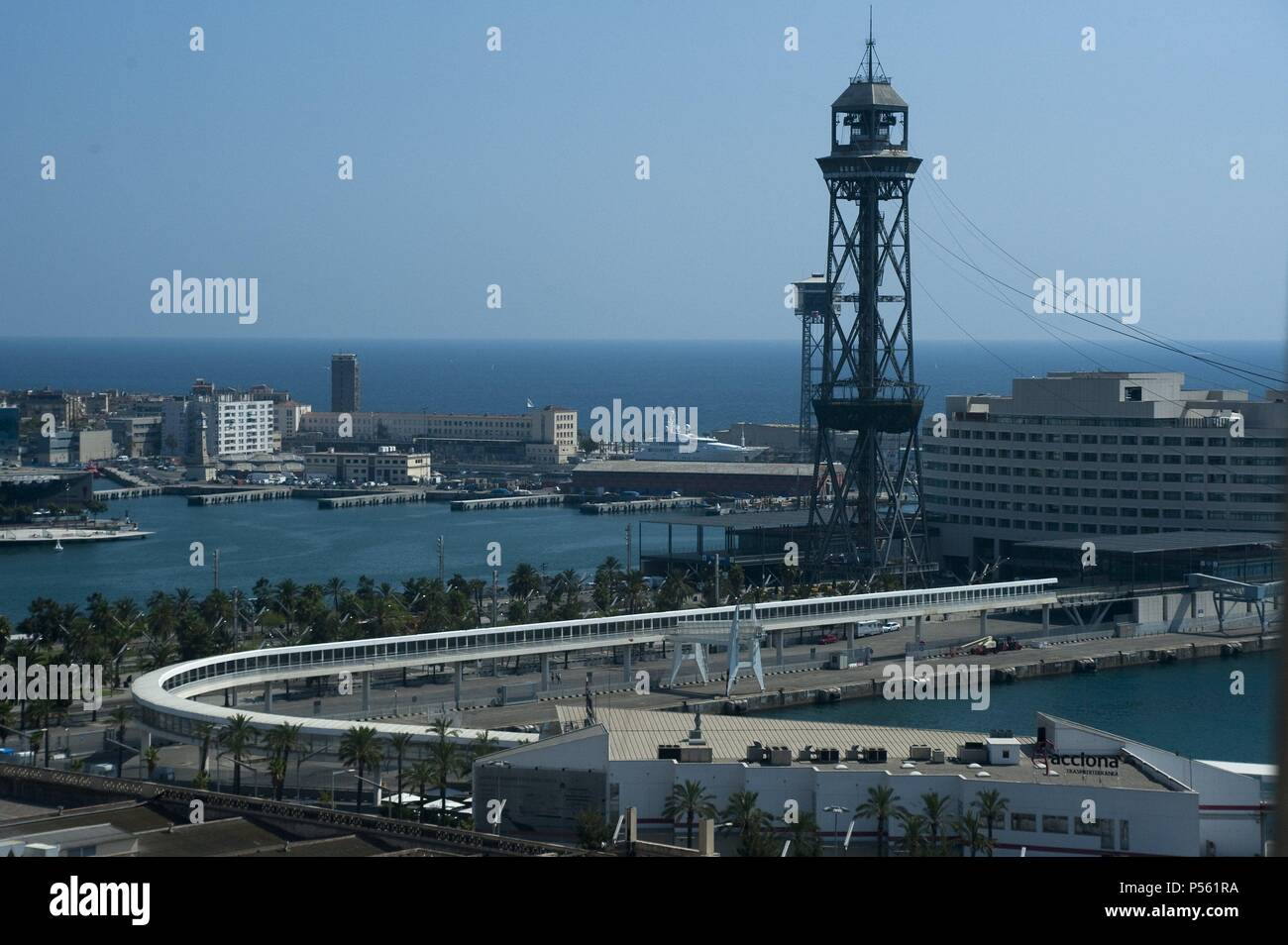 Puerto de Barcelona Stock Photo - Alamy