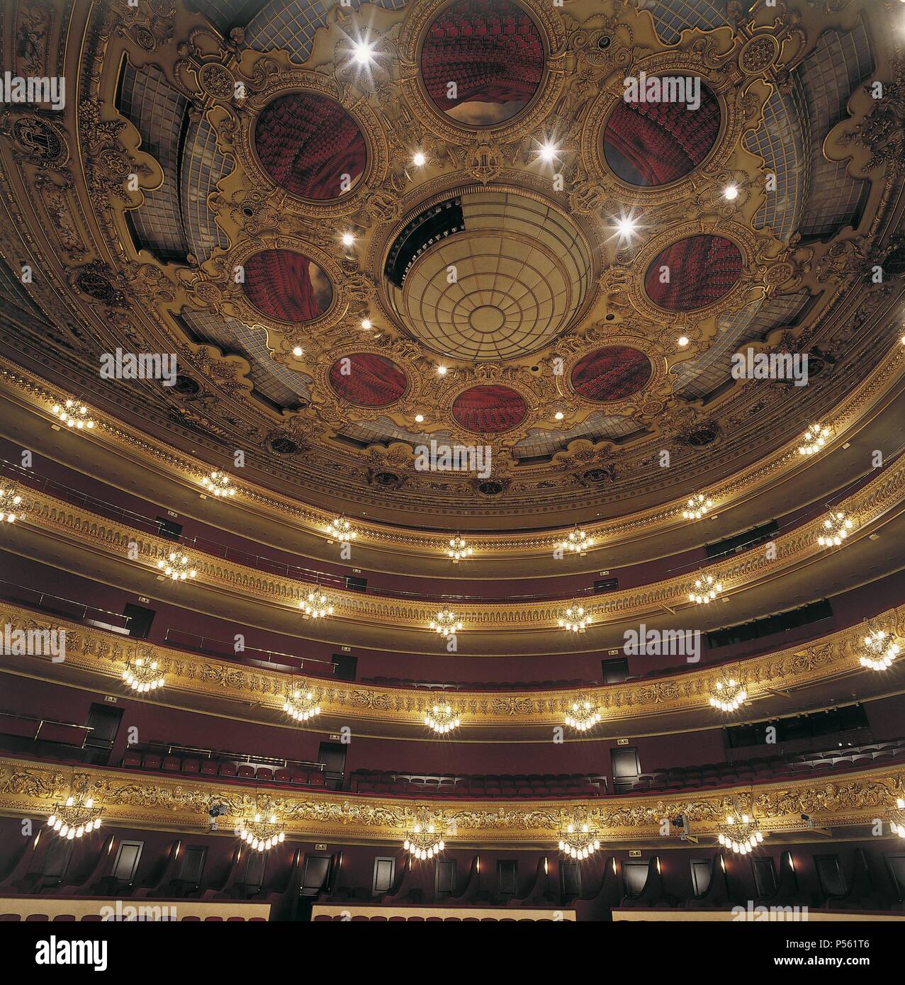 Gran Teatro del Liceo Stock Photo - Alamy