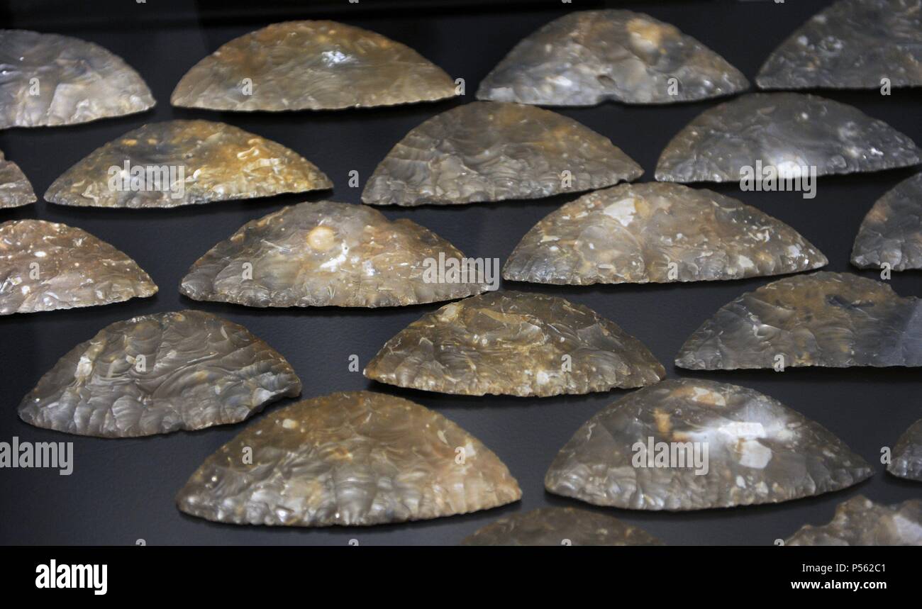 Flint tools hi-res stock photography and images - Alamy