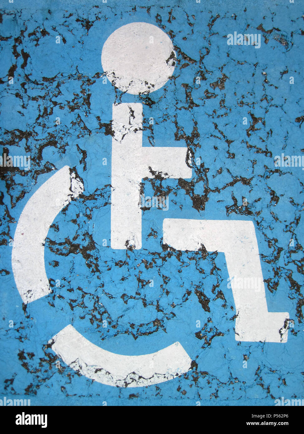 an image of disability sign Stock Photo - Alamy