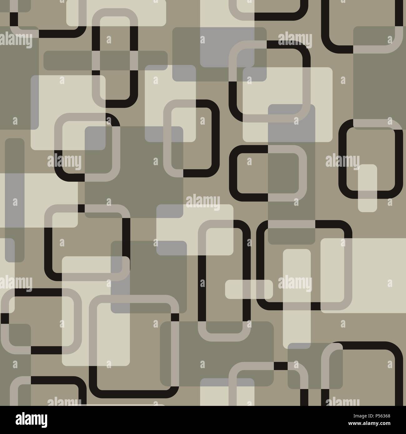 Vector abstract squares seamless vitage grey-coloured pattern Stock ...