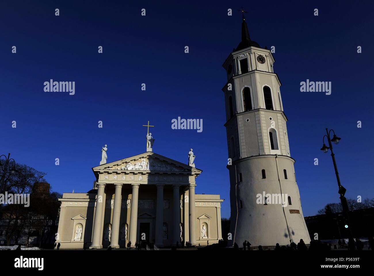 Lithuania. Vilnius. The Cathedral. 18th century. Renovated in 21th ...