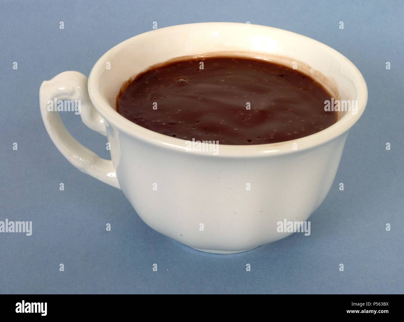 Taza De Chocolate Caliente Stock Photo Alamy
