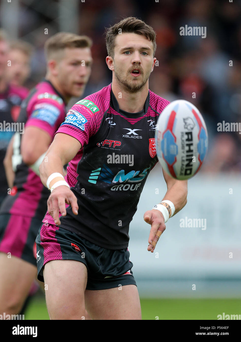 Hull KR's Matty Marsh during the Betfred Super League match at the Mend ...