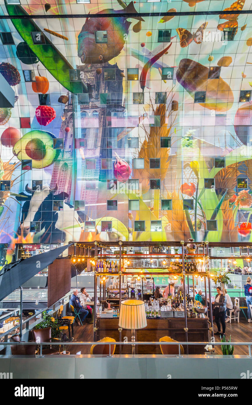 Rotterdam market hal hi-res stock photography and images - Alamy