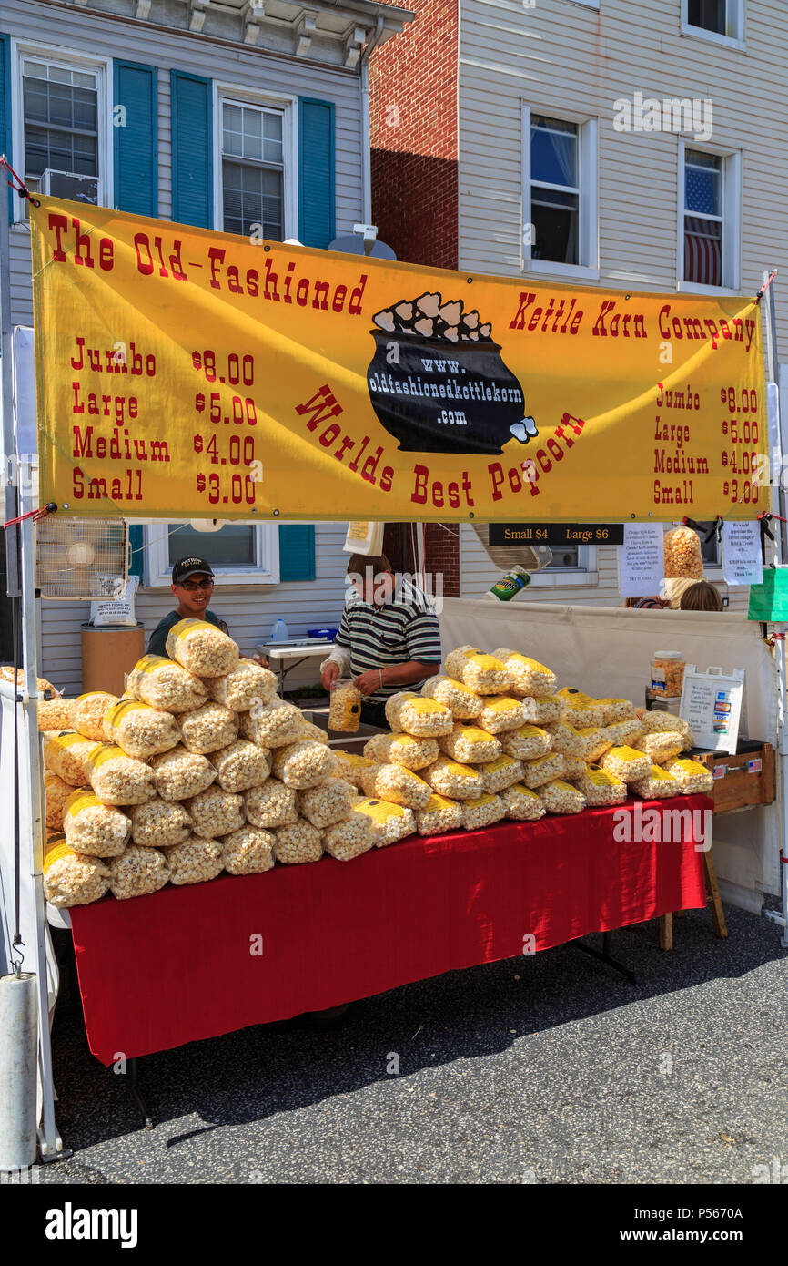 Mechanicsburg, PA, USA - June 21, 2018: Bags of Kettle Korn are for ...