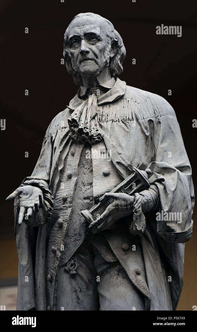 Alessandro Giuseppe Antonio Anastasio Volta (1745-1827). Italian ...