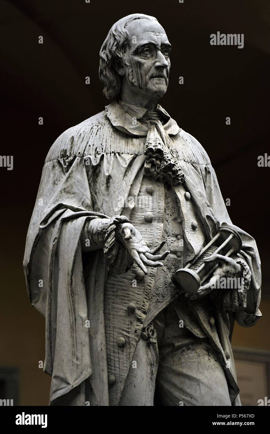 Alessandro Giuseppe Antonio Anastasio Volta (1745-1827). Italian ...