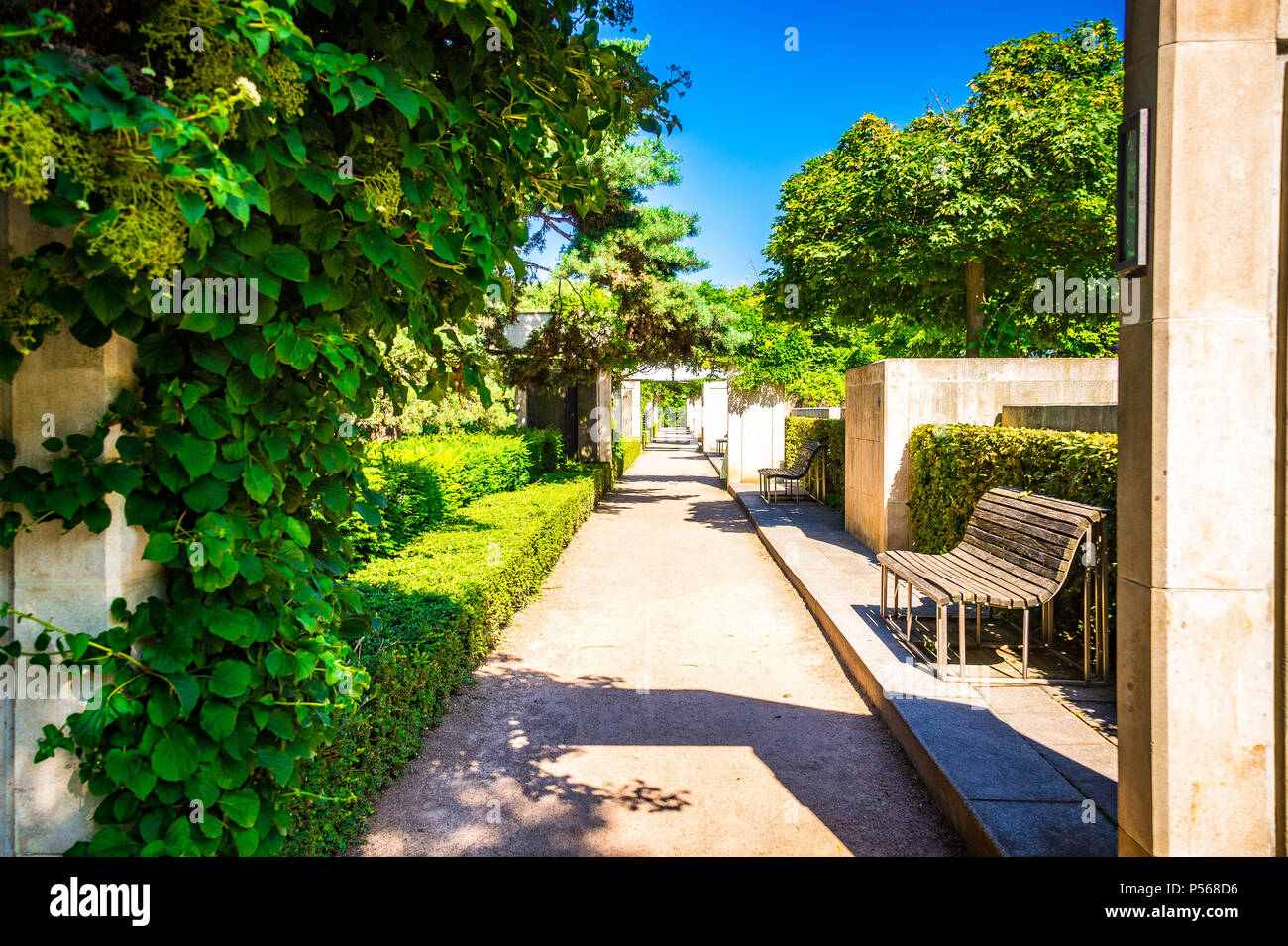 Parc Andre Citron in Paris, France Stock Photo - Alamy