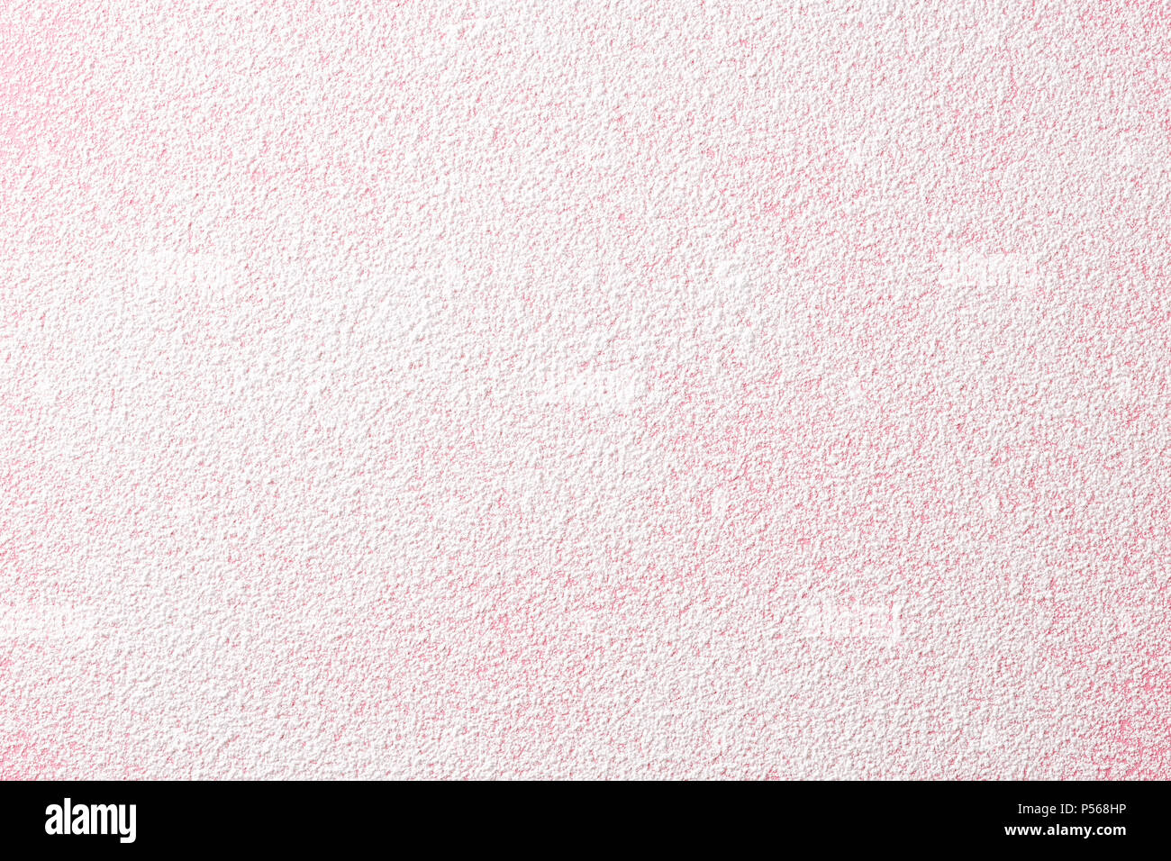 Powder sugar on pink background Stock Photo - Alamy