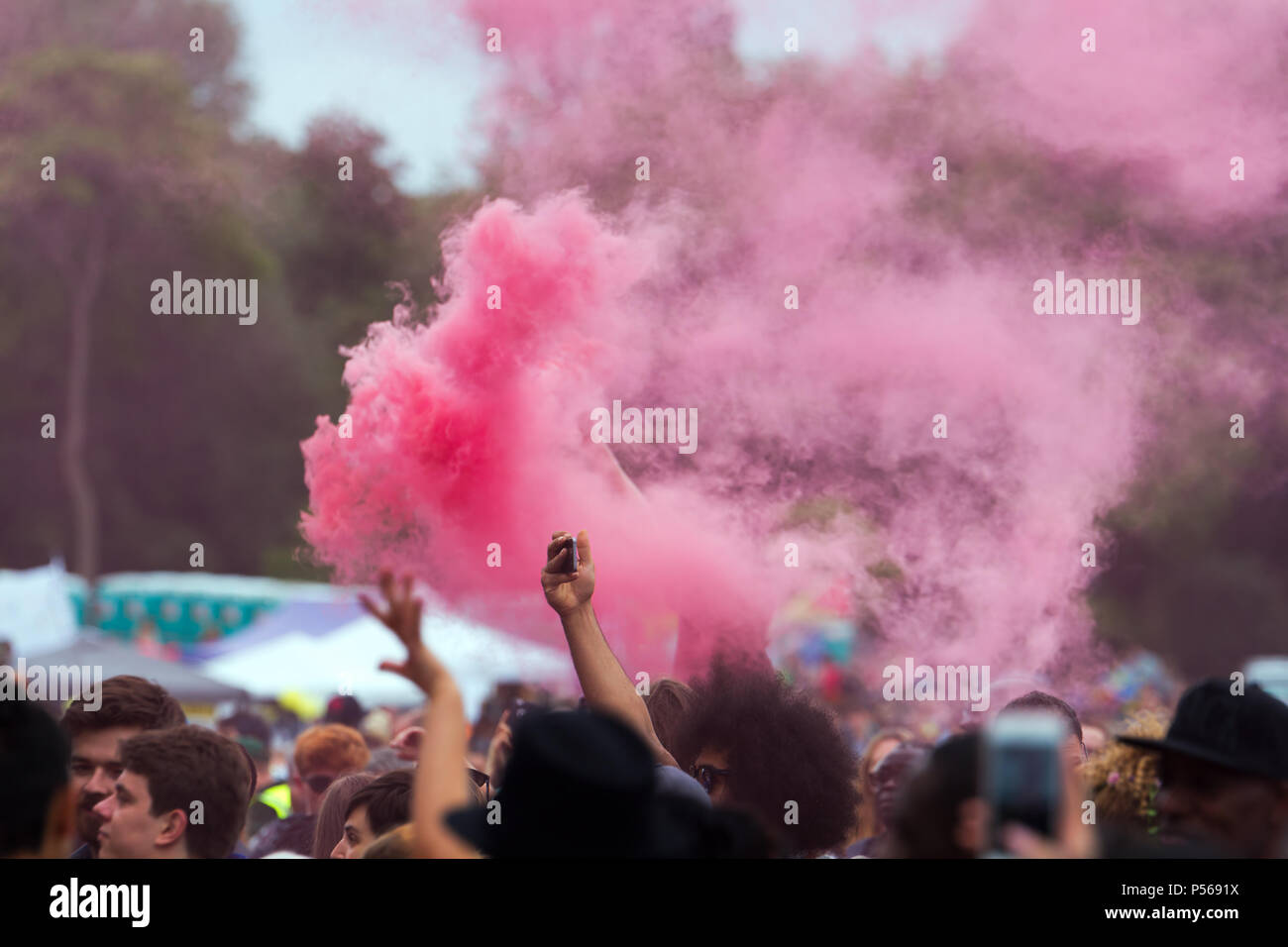 Pyrotechnic performance hi-res stock photography and images - Alamy
