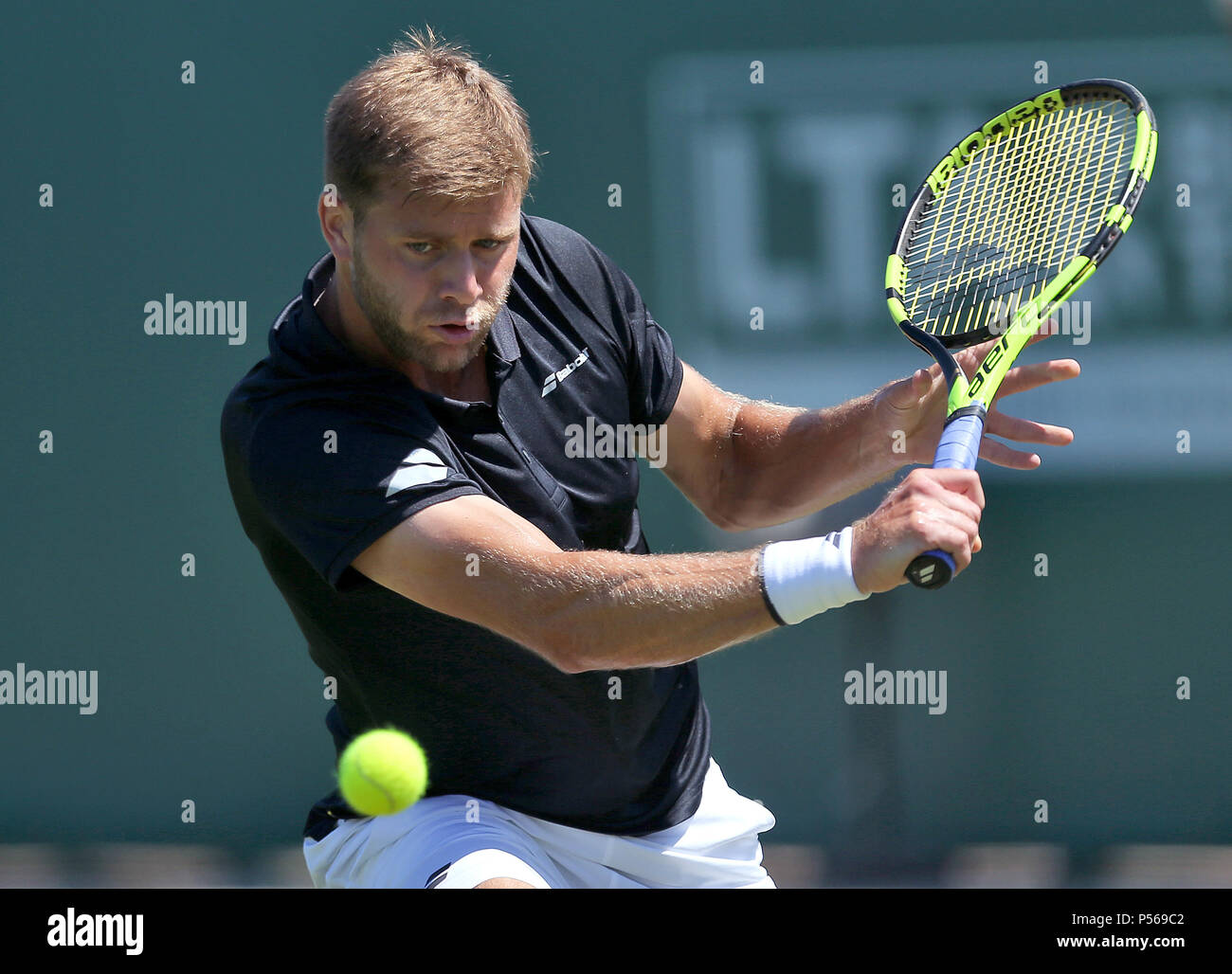 Ryan Harrison during day seven of the Fever-Tree Championship at the ...