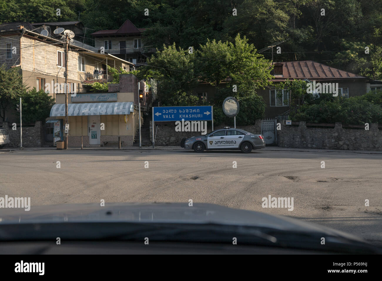 Georgia tbilisi police car hi-res stock photography and images - Alamy