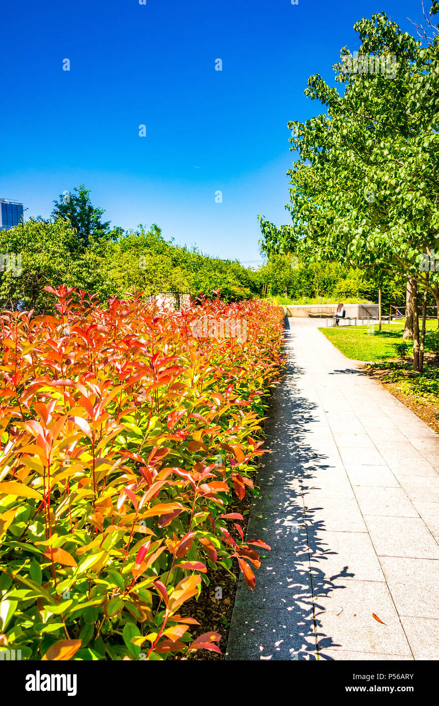 Parc Andre Citron is a large park in Paris, France Stock Photo - Alamy