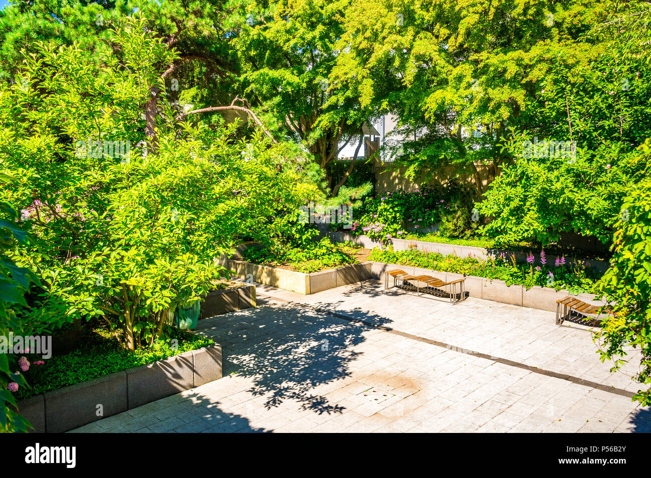 Parc Andre Citron in Paris, France Stock Photo - Alamy