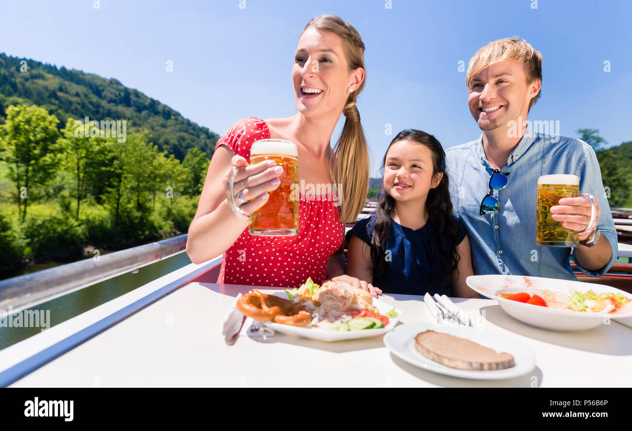 Lunch on deck cruise hi-res stock photography and images - Alamy