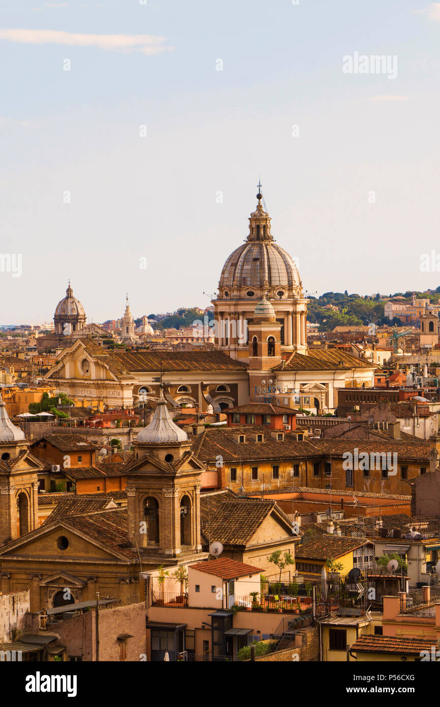 Rome city views with ancient buildings Stock Photo - Alamy