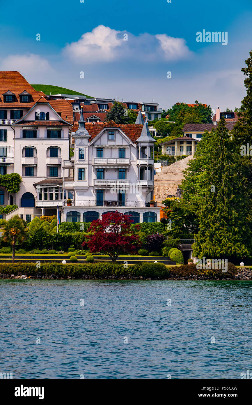 Weggis town hi-res stock photography and images - Alamy