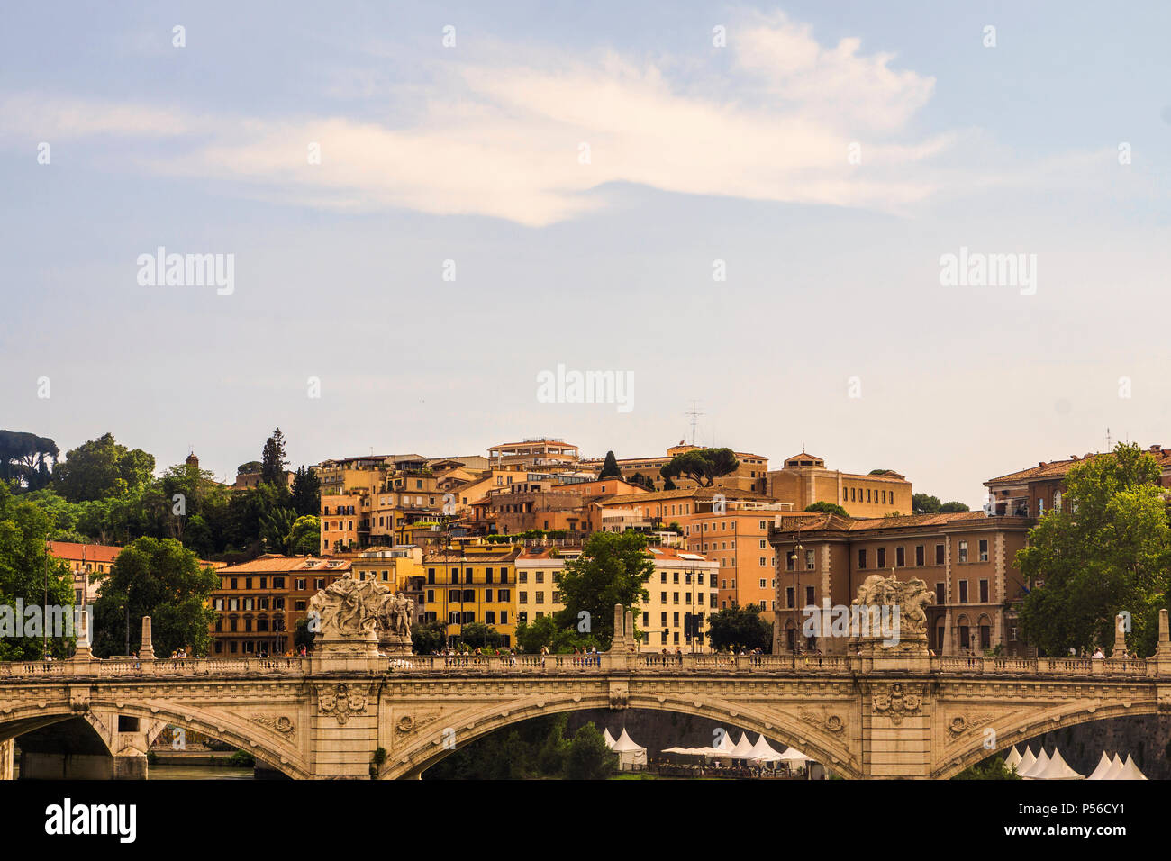 Rome city views with ancient buildings Stock Photo - Alamy