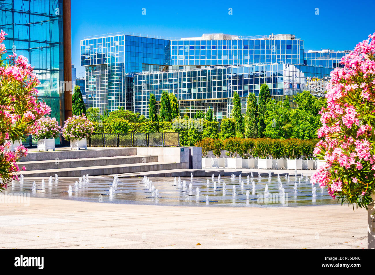 Parc Andre Citron is a large park in Paris, France Stock Photo - Alamy