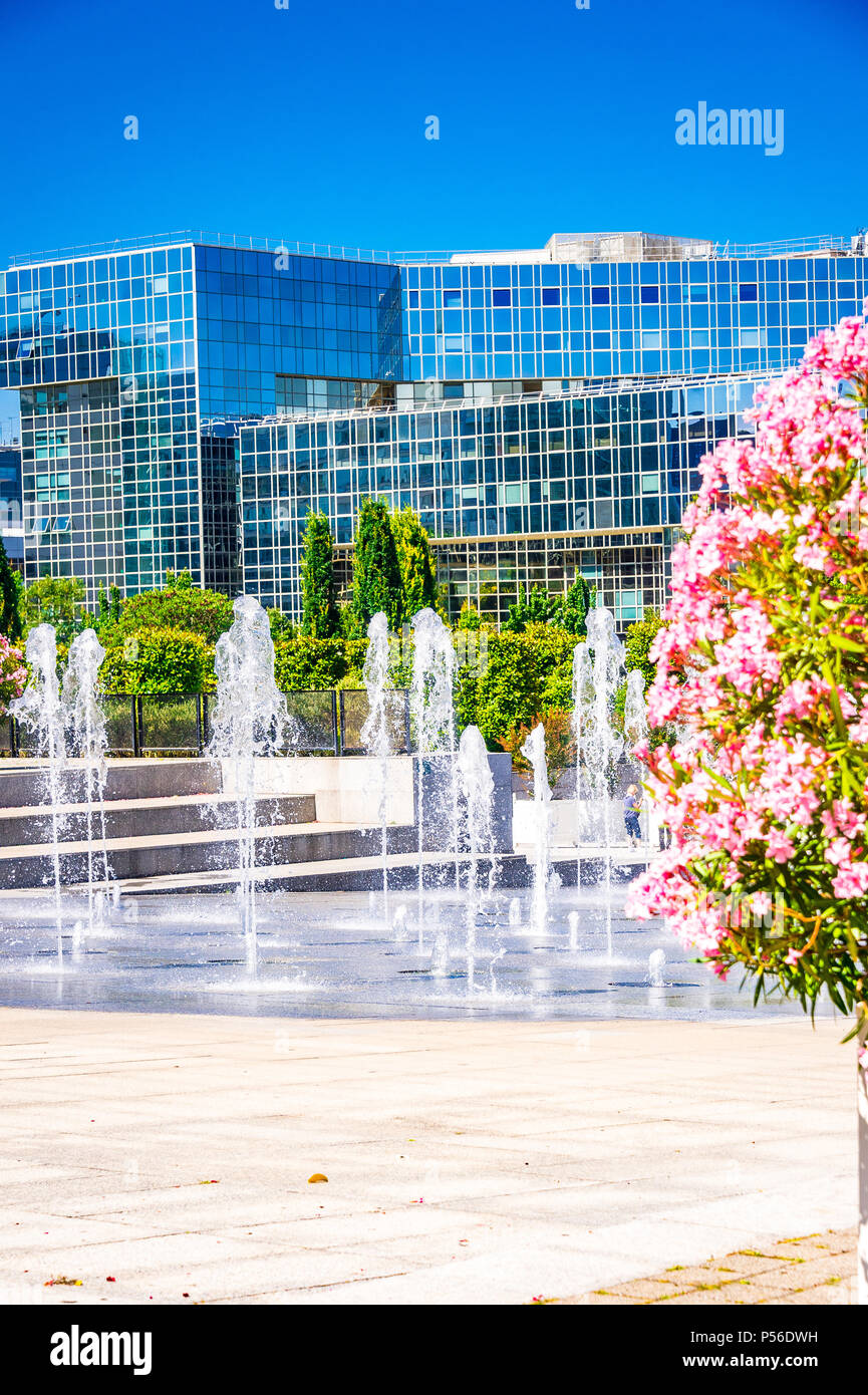 Parc Andre Citron is a large park in Paris, France Stock Photo - Alamy