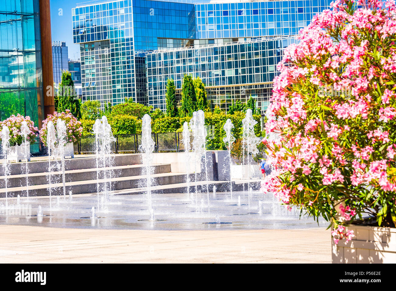 Parc Andre Citron is a large park in Paris, France Stock Photo - Alamy