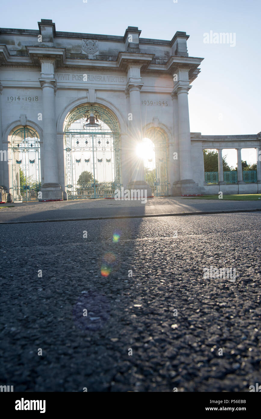 The War Memorial at Victoria Embankment in Nottingham, Nottinghamshire ...