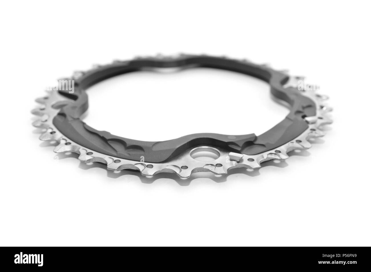 bicycle gears isolated on white Stock Photo - Alamy