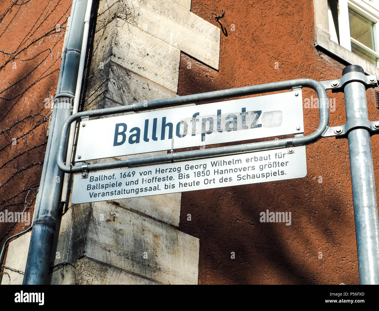 Old german sign historical center hi-res stock photography and images ...