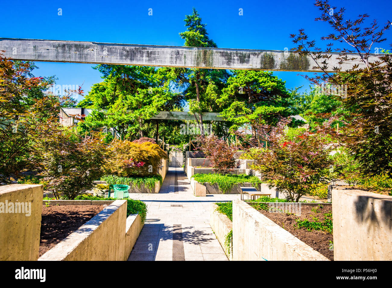 Parc Andre Citron in Paris, France Stock Photo - Alamy