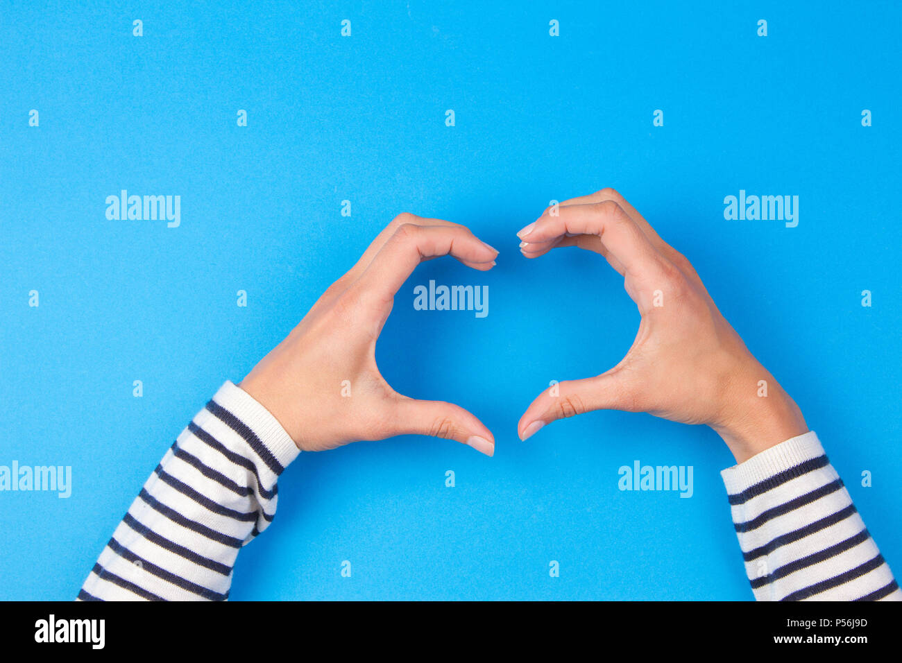 Human Heart Blue Background High Resolution Stock Photography and ...