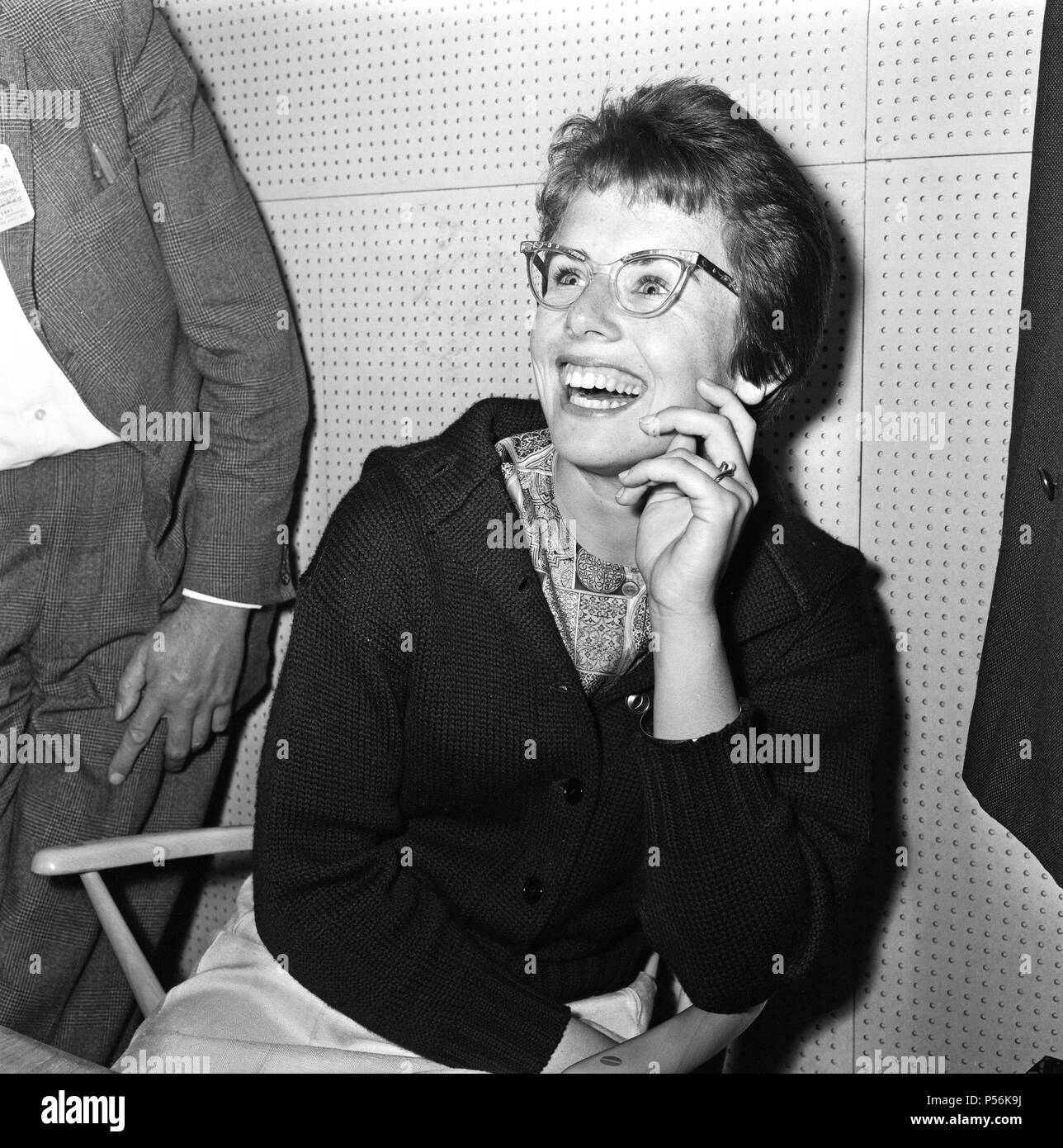 Billie jean moffitt wimbledon hi-res stock photography and images - Alamy