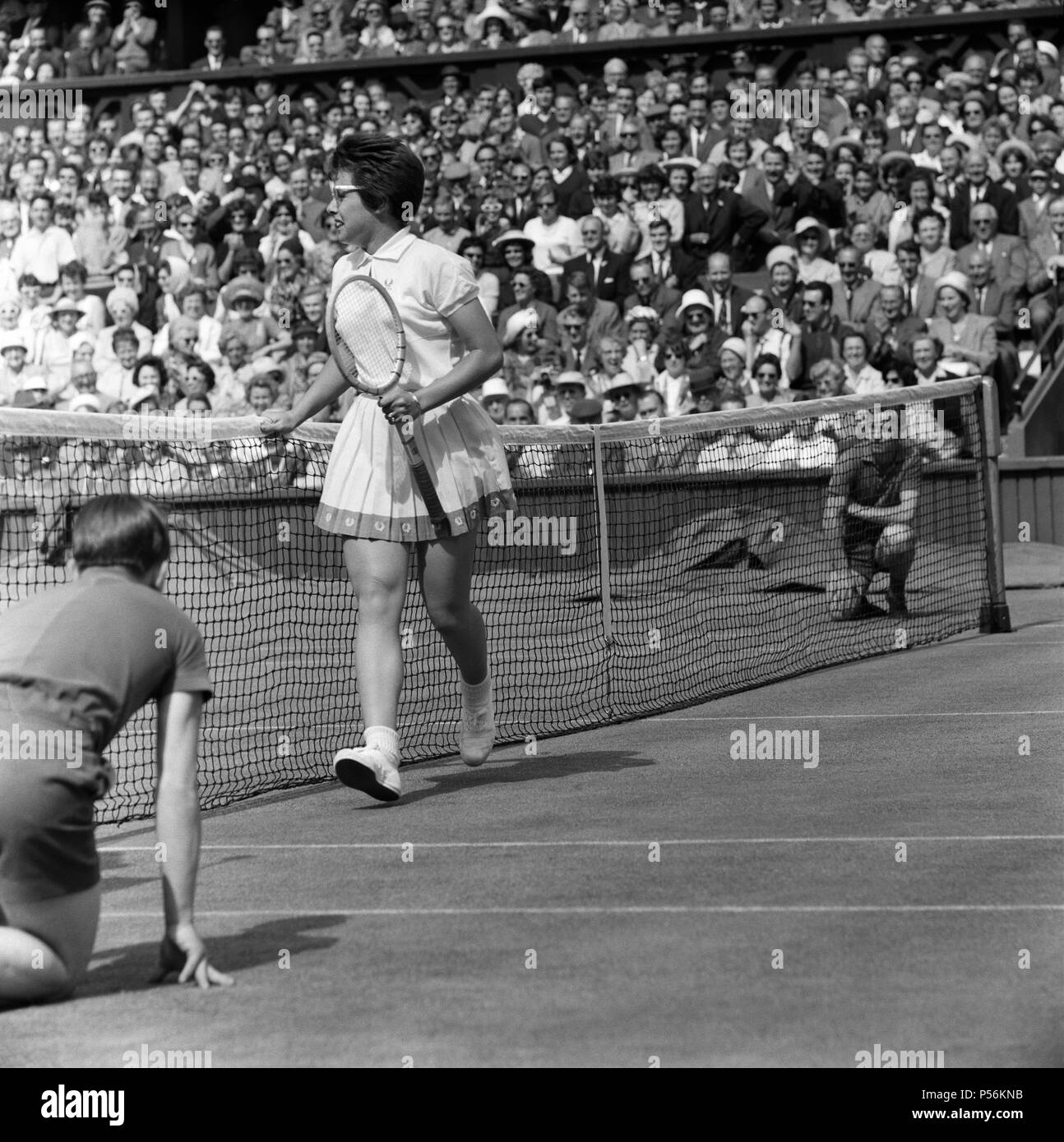 Championships day 1 Black and White Stock Photos & Images - Alamy